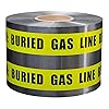 Presco Underground Detectable Tape: 6 in. x 1000 ft. (Yellow with Black ...