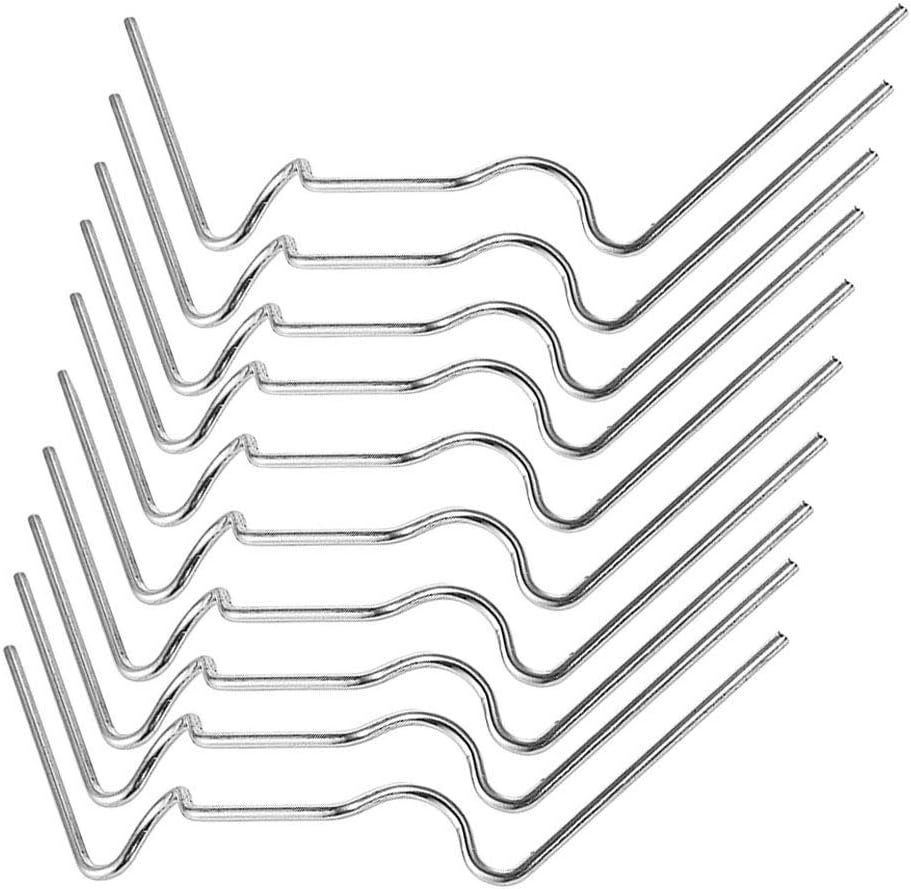 Ritte Greenhouse Clamps, 100 Pieces Greenhouse Glass Pane Fixing Clips ...