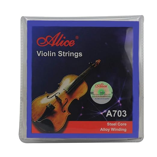 Alice Violin String Set E/a/d/g Violin Strings for Size 1/4 1/2 3/4 4/4 ...