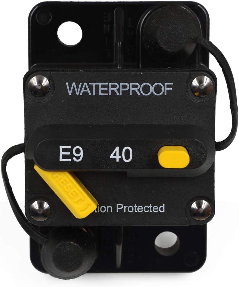 T Tocas 40 Amp Surface-Mount Circuit Breakers with Manual Reset for ...