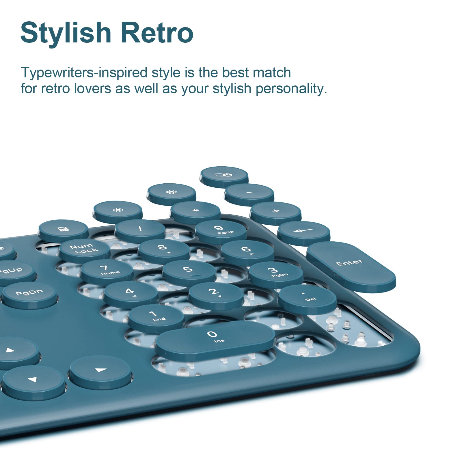 Mua Mobifice Cute Keyboard and Mouse Wireless for PC Computer/Laptop ...
