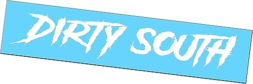 Amazon.com: DIRTY SOUTH 22" Windshield Vinyl Decal Sticker Diesel Truck ...