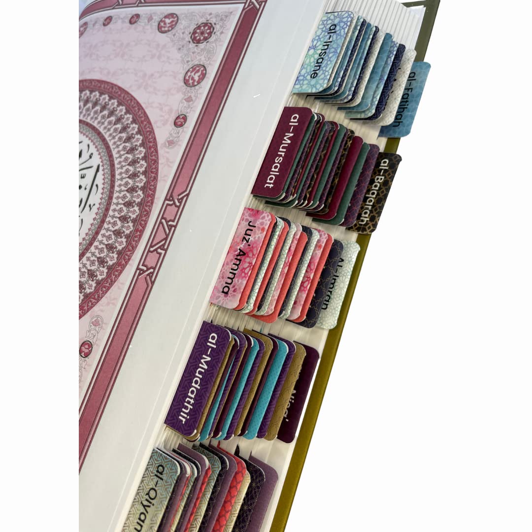 Mua Quran Organizer Tabs, Quran Surah tabs, 80 Tabs, Laminated, Quran ...