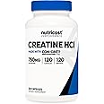 Amazon.com: Nutricost Creatine HCl 120 Capsules - Made with CON-CRET ...