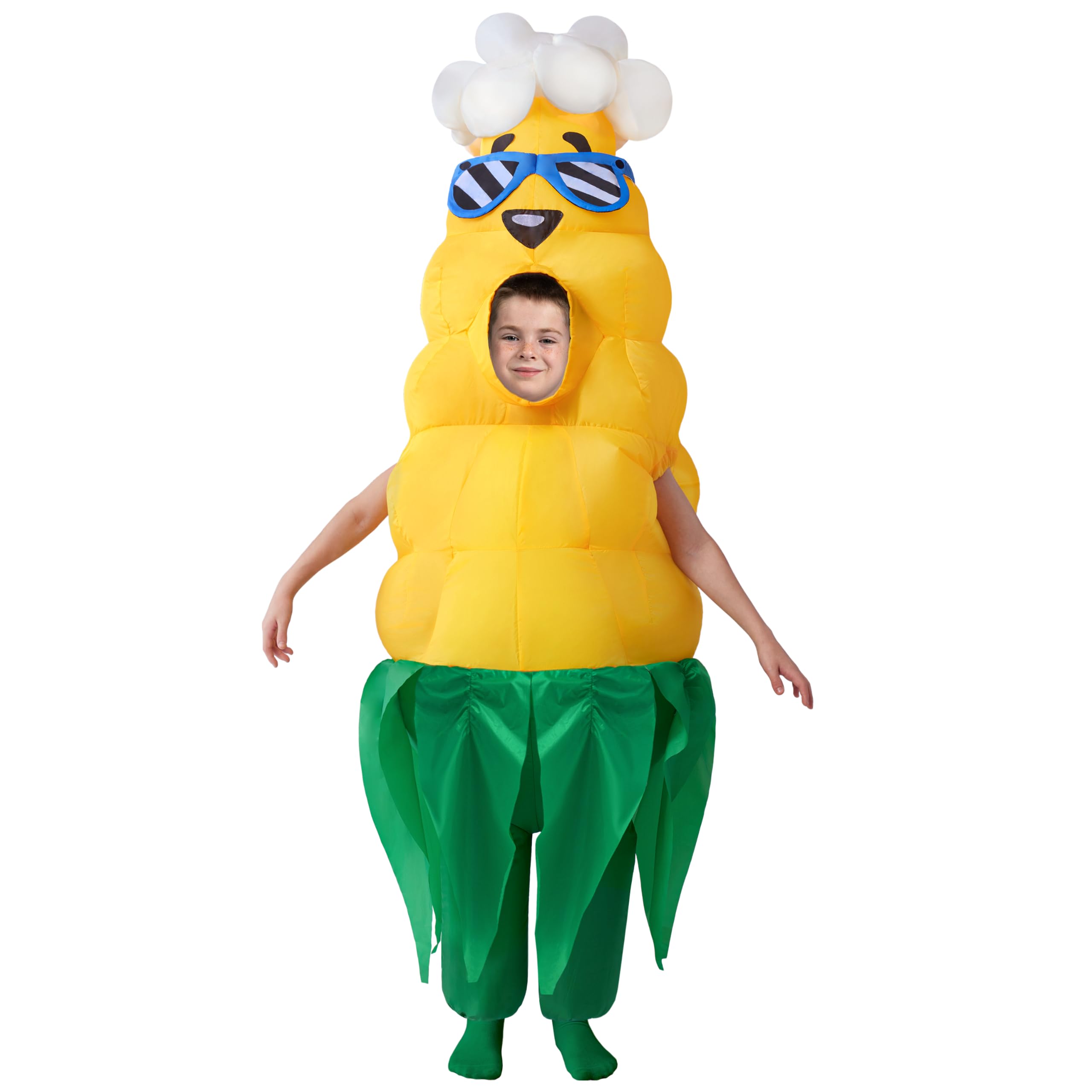 Spooktacular Creations Kids Halloween Inflatable Costumes, PopCorn Hair ...