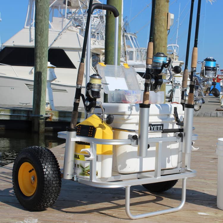 Angler's Fish-N-Mate 808 Fishing Trolley with Pier Tiers for sale ...