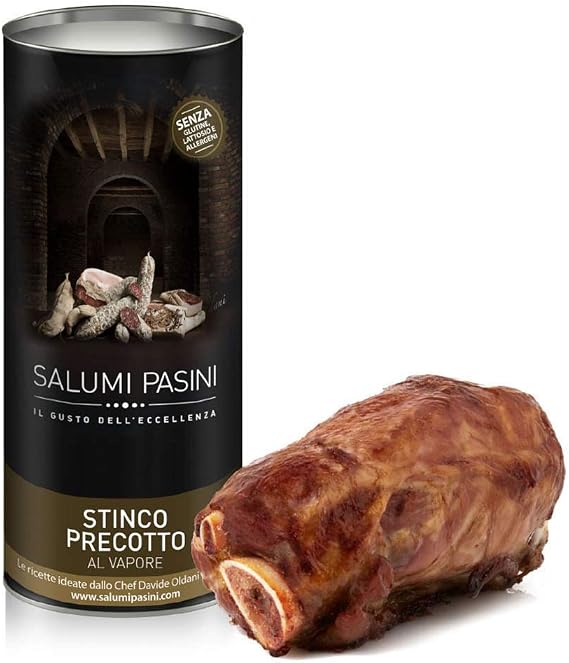 Salumi Pasini Stinco Precotto al vapore - 500 Gr: Amazon.it: Alimentari ...