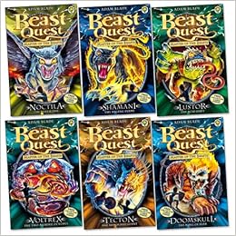Beast Quest Pack: Series 10, 6 books, RRP £29.94 (Noctila; Shamani ...