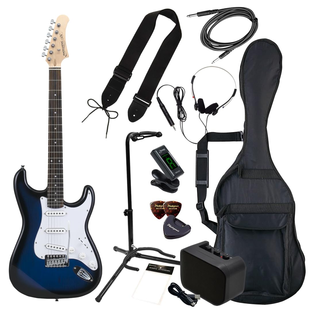 Mua PhotoGenic ST-180/BLS Electric Guitar, Beginner Beginner Set ...