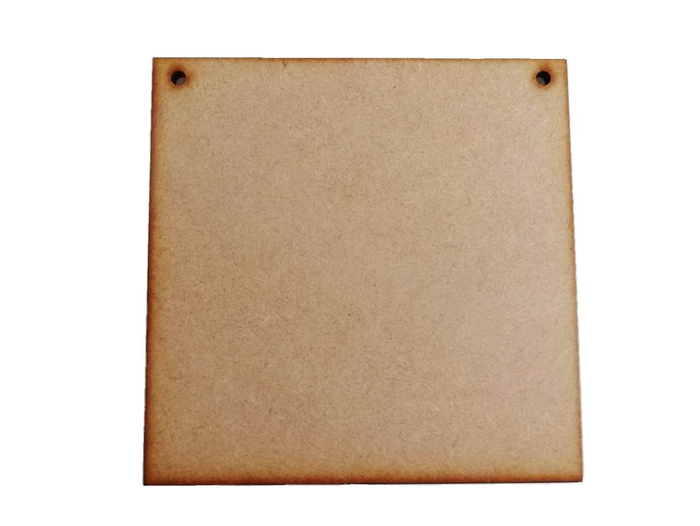 5 x Wood Craft Shaped Squares 15cm: Amazon.co.uk: Kitchen & Home