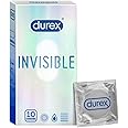 Amazon.com: Durex Invisible Super Ultra Thin Condoms for Men - 10 Count - Packaging May Vary ...