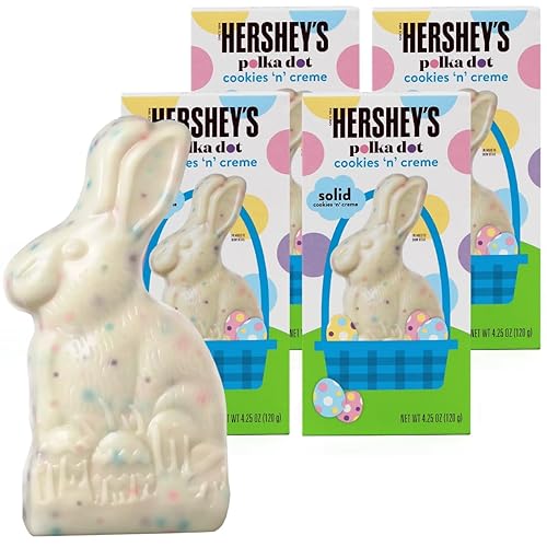 Chocolate Bunny Cookies 'n' Creme Polka Dot, Chocolate Easter Bunny ...