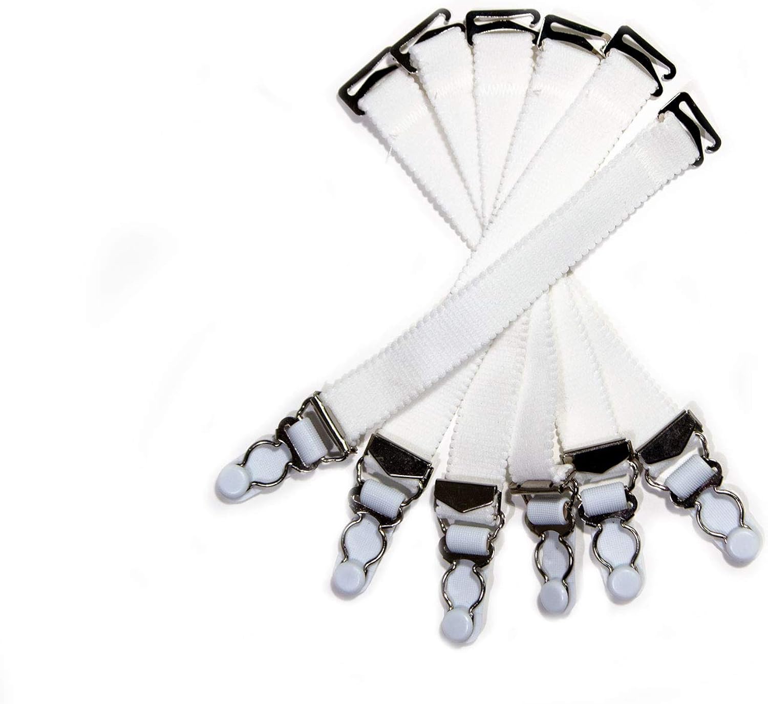 Orchard Corset Strumpfhalter, 15,2 cm, verstellbar, elastisch, Metall ...