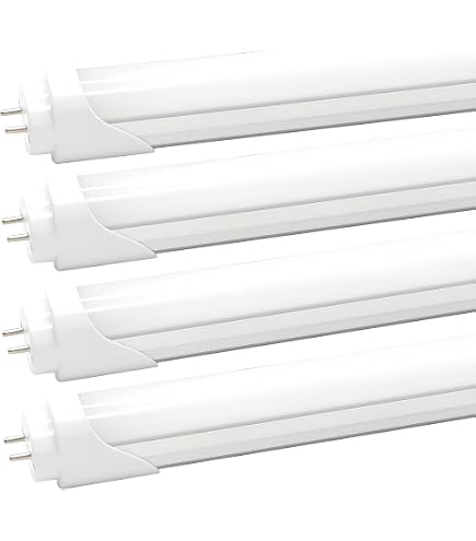 8ft Led Retrofit Kit 12 PACK T8 R17D HO 8FT Led Bulbs 144W Rotatable 8 ...