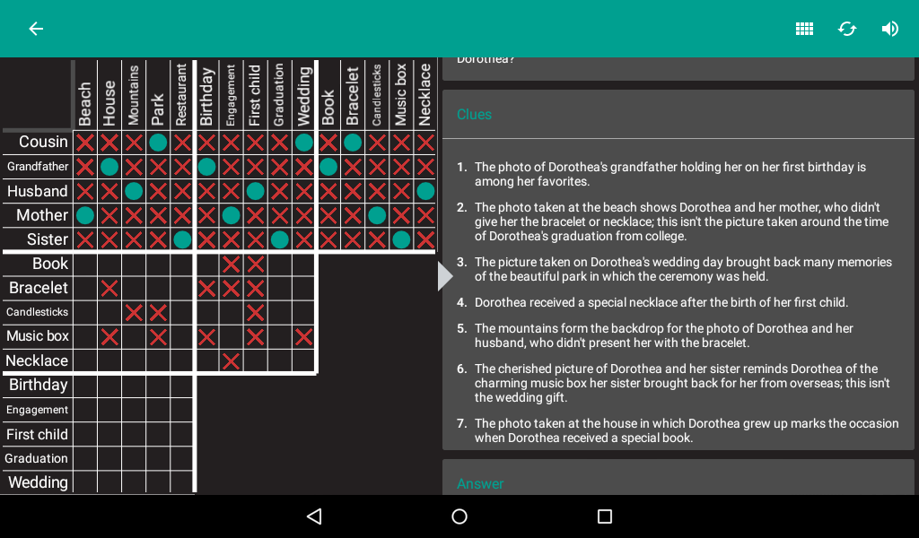 Classic Logic Problems - No Ads:Amazon.com:Appstore for Android