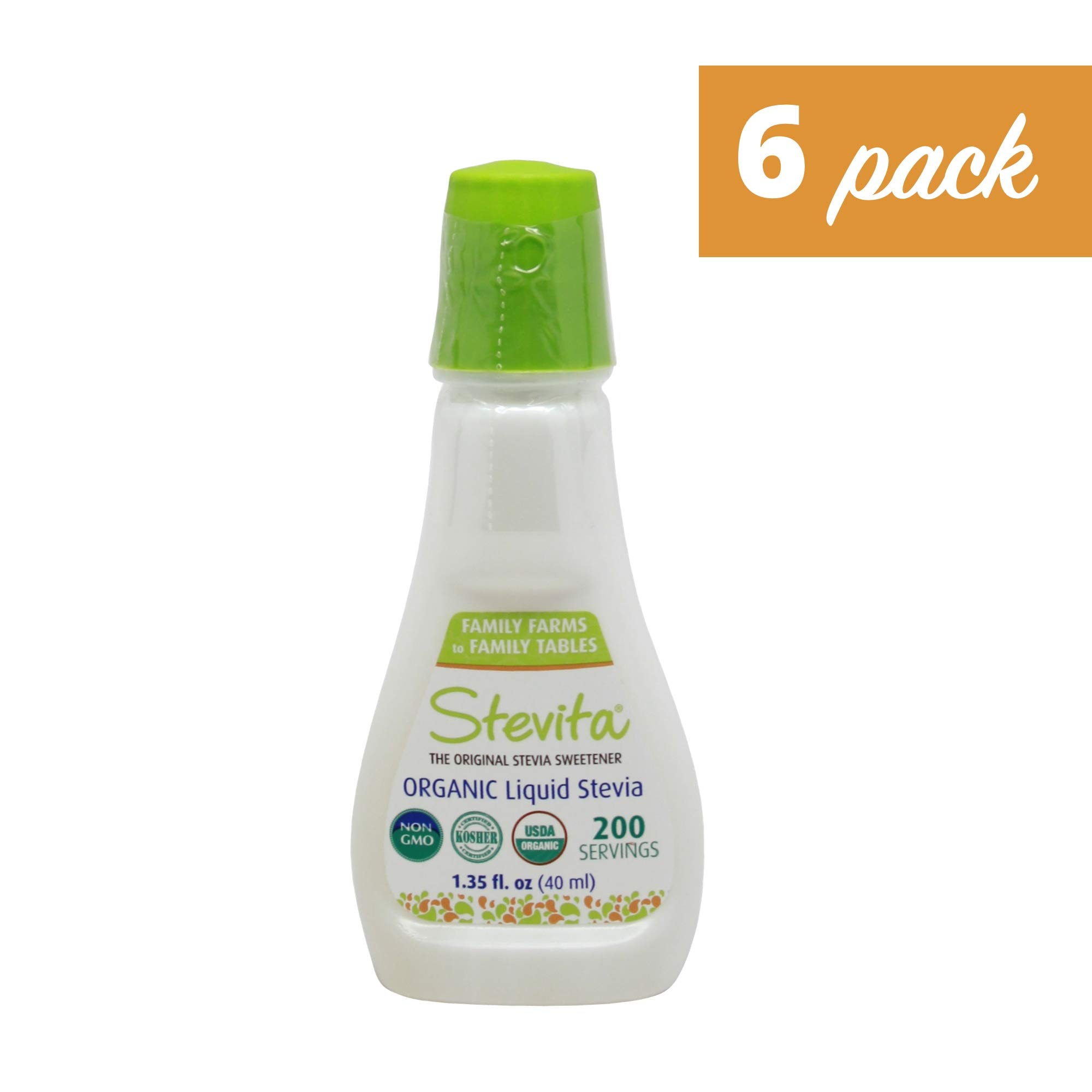 Amazon.com : Stevita Organic Liquid Stevia Large - 3.3 Ounces - All ...