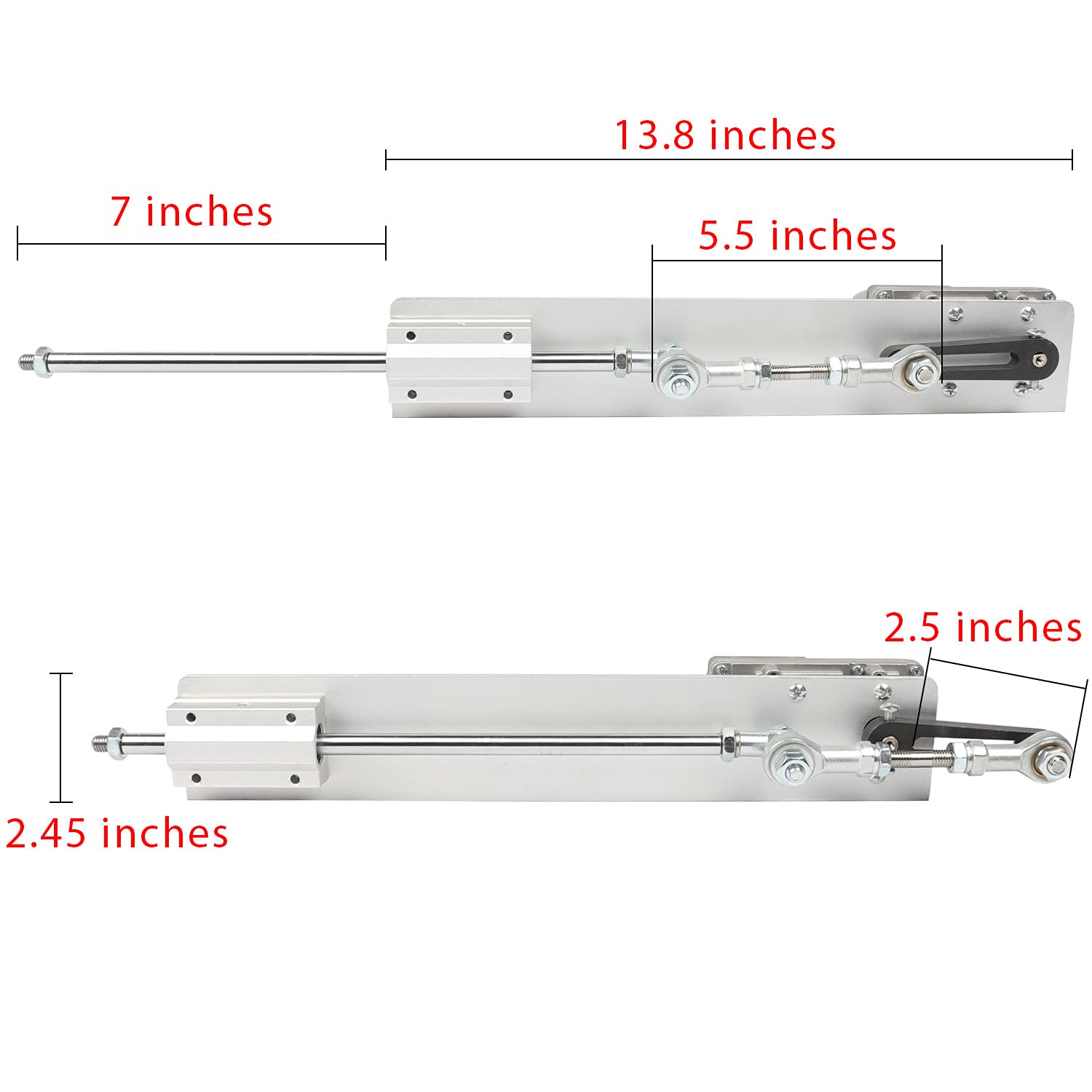 Reciprocating Cycle Linear Actuator Gear Adjustable Telescopic Motor ...