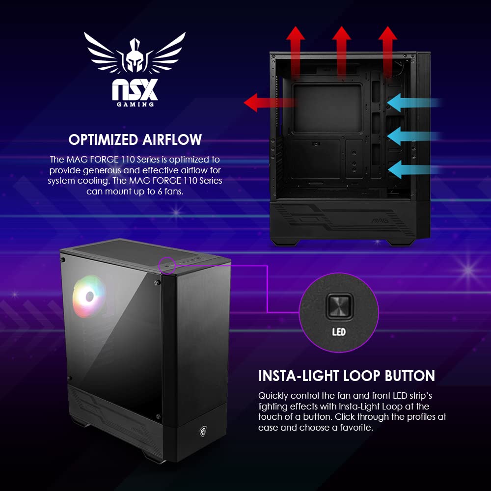 Mua NSX GAMING PC Desktop – AMD Ryzen 5 5500 3.6 GHz, RTX 3050 Ventus ...