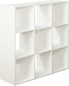 Amazon.com: Simply Built 9-Cube Organizer, White : Home & Kitchen