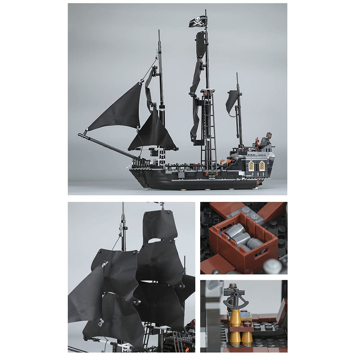 Mua Pirate Ship Black Pearl Building Blocks, Lego Compatible Blocks ...