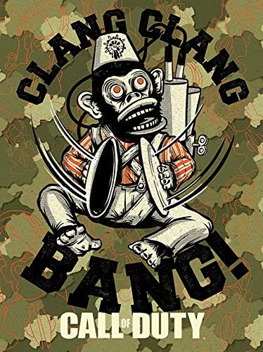ACTIVISION Call of Duty-Monkey Bomb 60 X 80cm Canvas Print, Multi-Color ...
