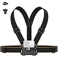 Amazon.com: NEEWER Chest Mount Harness for Action Camera, Adjustable ...