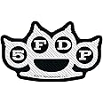 Amazon.com: Five Finger Death Punch 5FDP Die Cut Logo Patch Knuckles ...