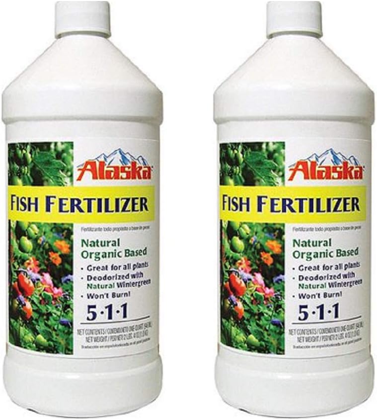 Amazon.com : Lilly Miller 100099247 000280 Quart Fish Fertilizer, 1 (64 ...