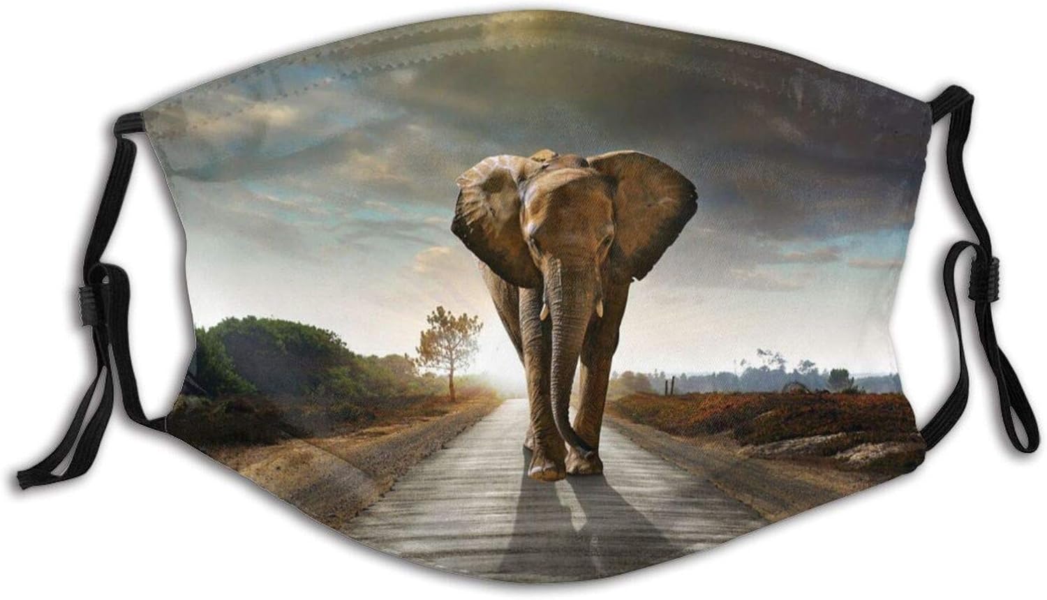 223 Buff Elephant Reusable & Washable Balaclava Masks with Filter ...