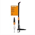Amazon.com : Fiskars Garden Weeding Tool Set: 4-Claw & Ergo Hand Weeder ...