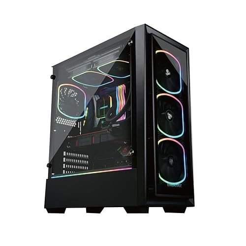 Enermax Starryfort SF30 Addressable RGB ARGB Mid Tower Gaming PC Case ...