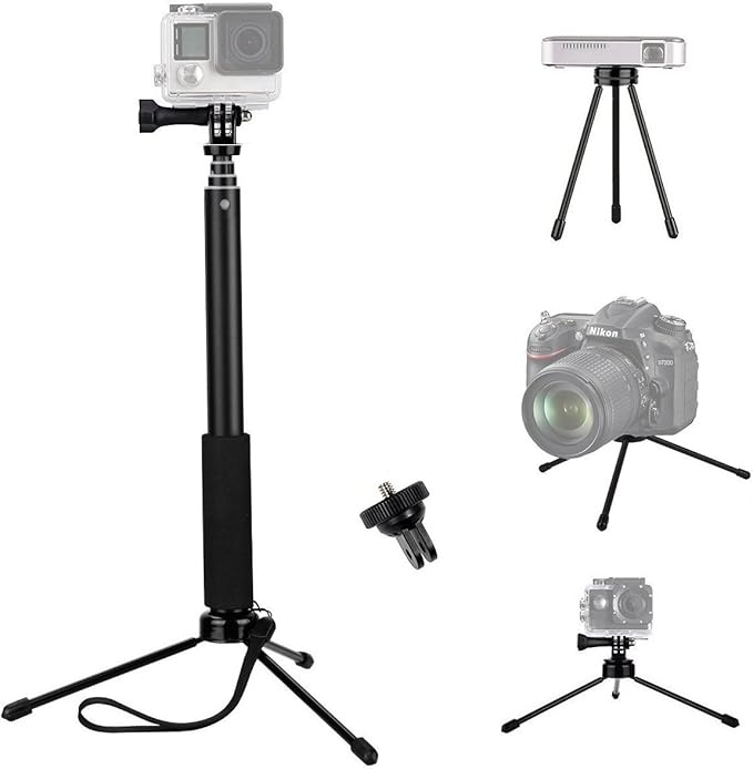 Amazon.com : VVHOOY 37inch Waterproof Action Camera Selfie Stick ...