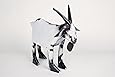 Amazon.com: Rustic Arrow Goat for Decor, 3 by 9.5 by 7.5-Inch, White ...