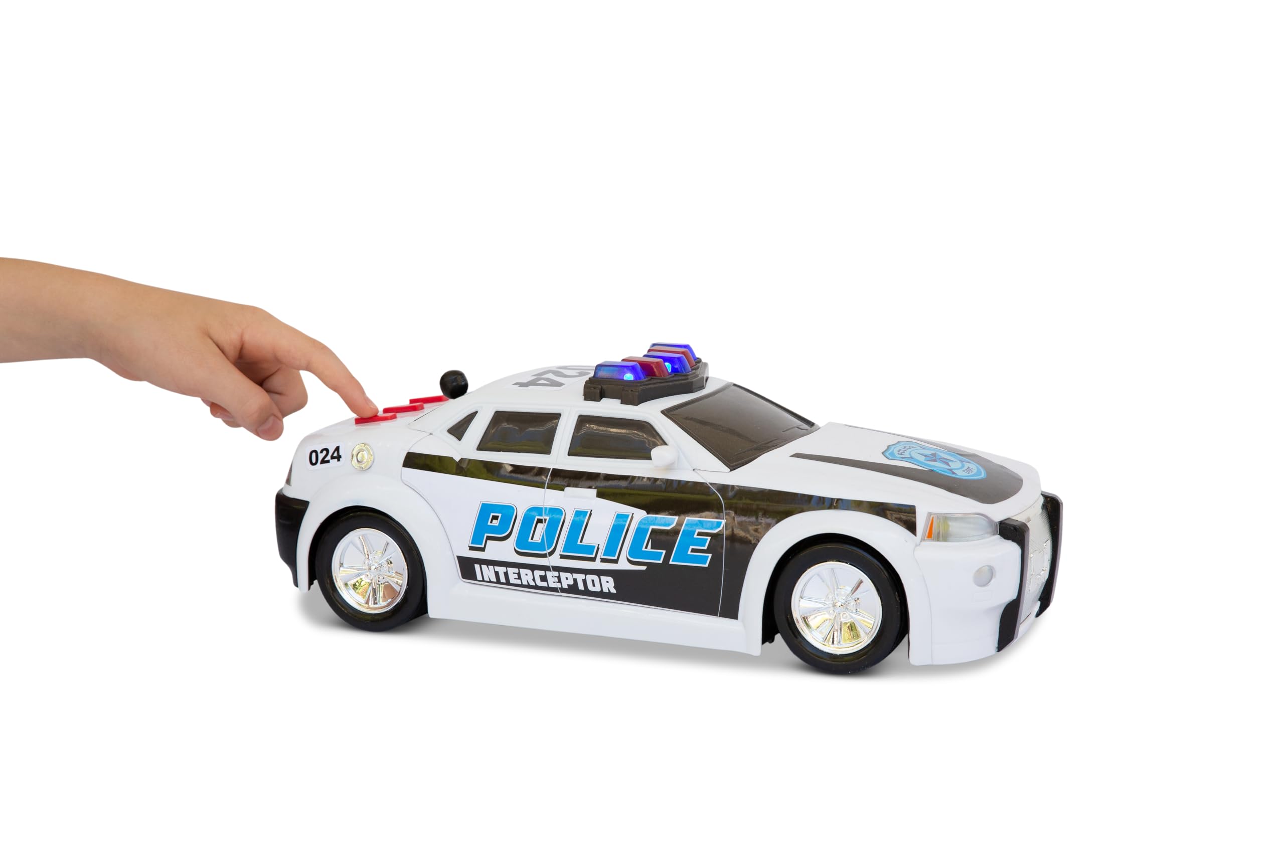 Mua Mighty Fleet Mighty Motorized Police Cruiser Toy Police Car ...