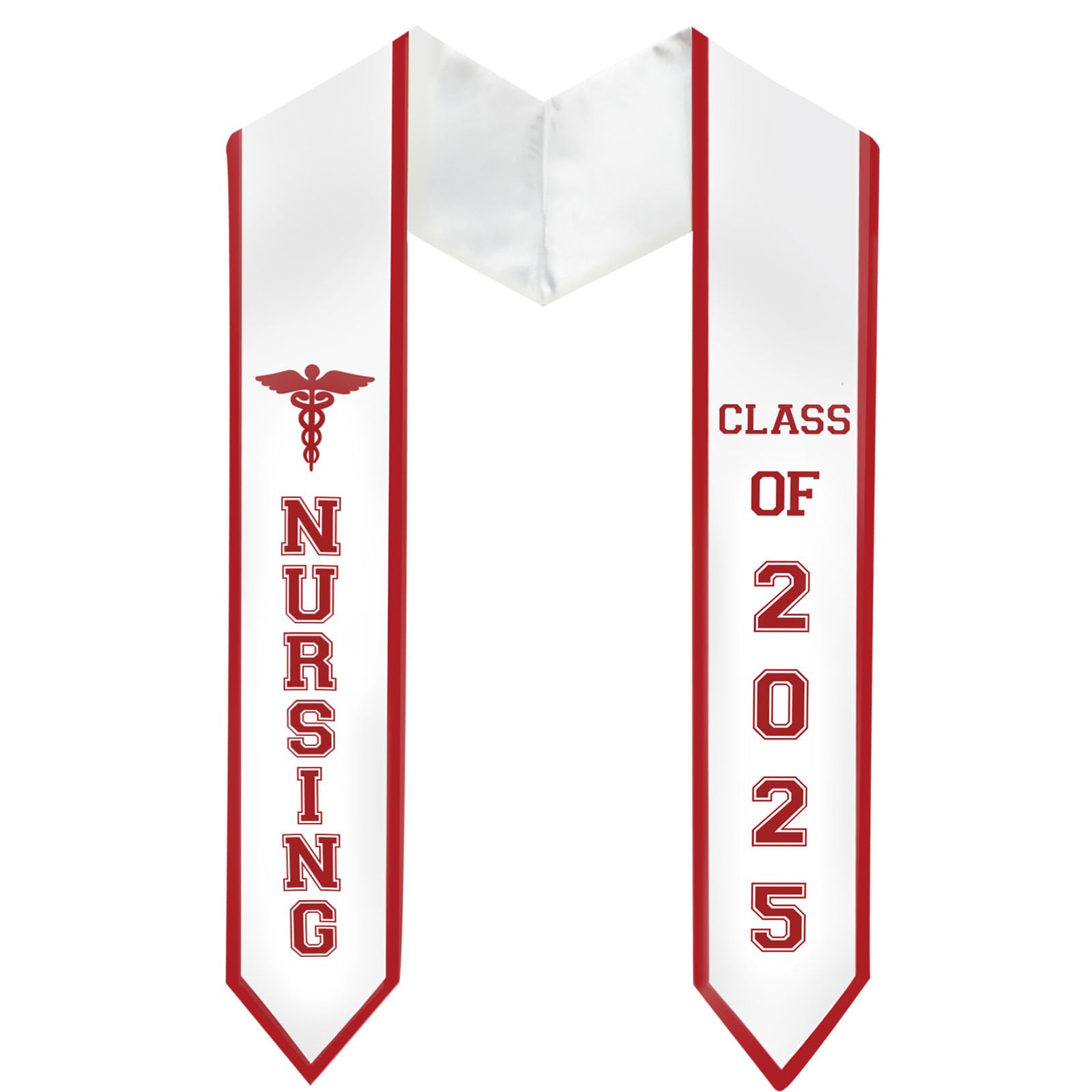 Nurse Graduation Stole with Medical Logo - Class of 2025 Nursing ...