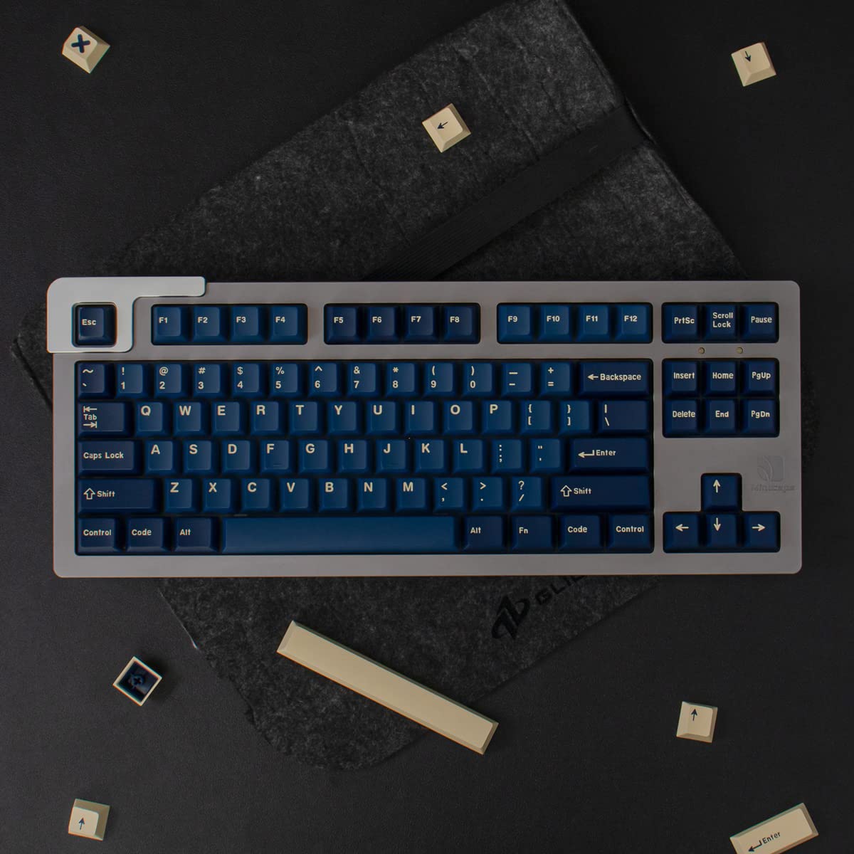 Mua Gliging 190 Keys Keycaps Cherry Profile ANSI/ISO Layout for 60/64 ...