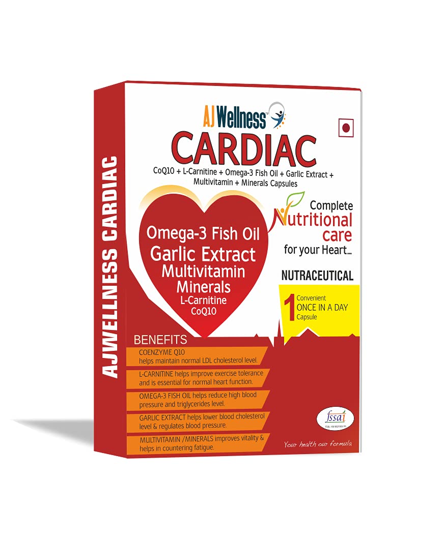 Buy Aj Cardiac – one a day daily multi supplement with minerals like ...