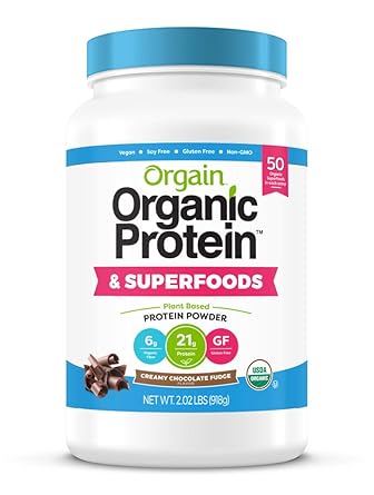 Orgain - Proteína orgánica a base de plantas + polvo de superalimentos: Amazon.com: Grocery ...