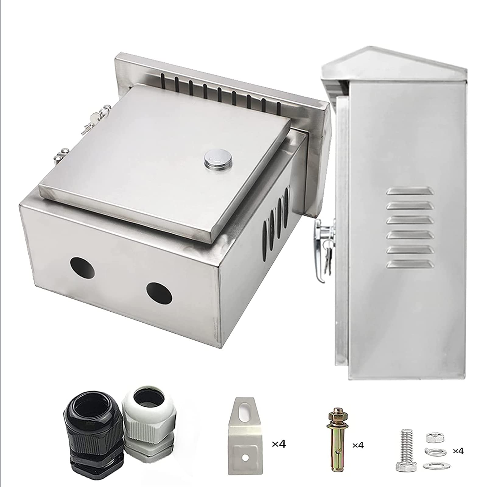 Mua Outdoor Stainless Steel Electrical Box 11.8" H x 9.8" W x 5.5"D ...