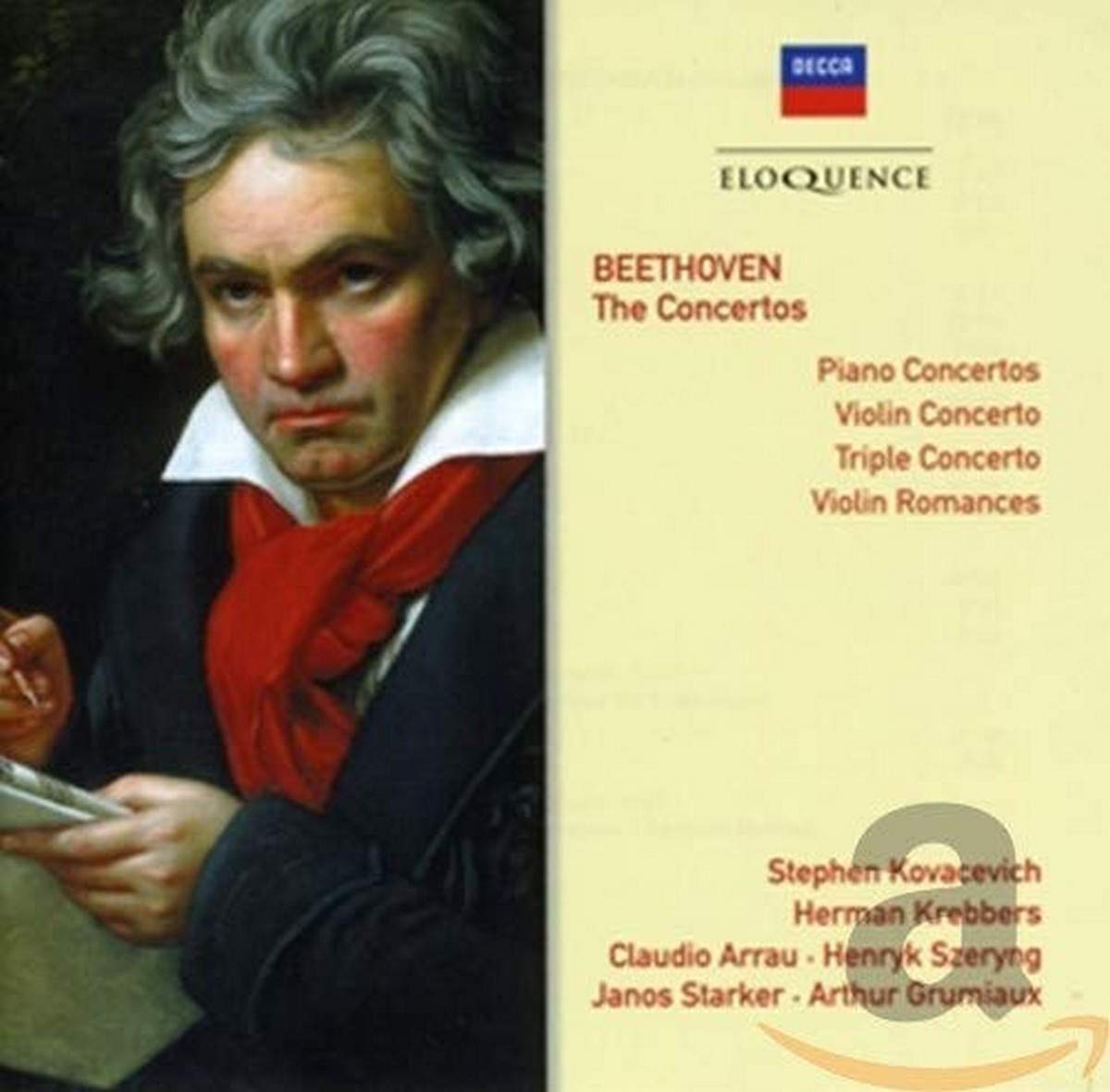 Beethoven: The Concertos : Janos Starker, Ludwig van Beethoven, Colin Davis, Eliahu Inbal ...