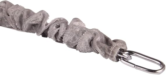 Amazon.com: TENLONG Chain Cover, Velvet Type Fabric Effect,Protective ...