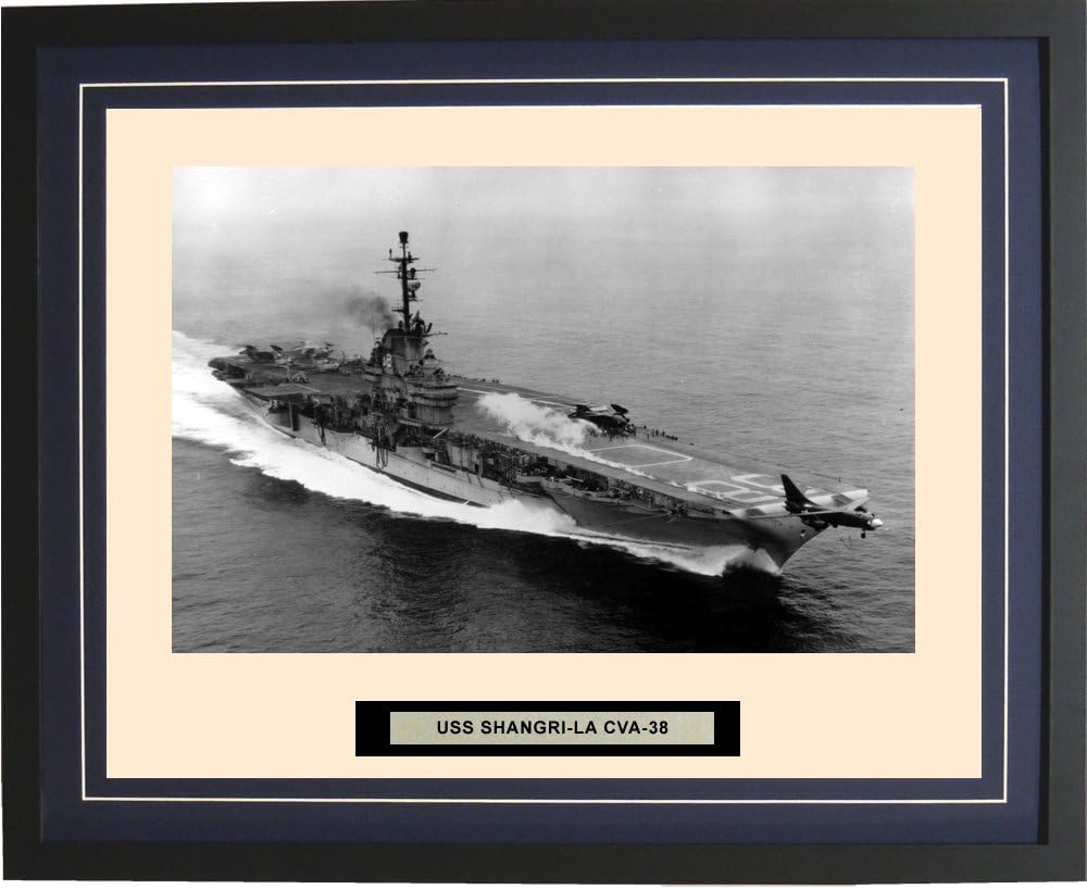 USN Navy Naval Ship Photo Print USS SHANGRI LA CVA 38