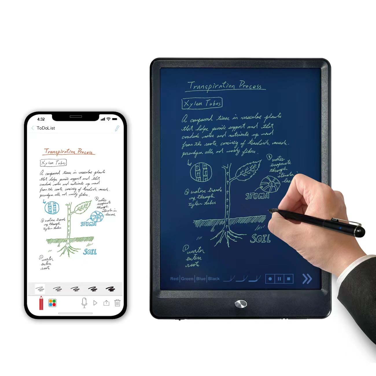 Mua Grehge Digital Smart Pen + Small Notepad, Real-time Sync for ...