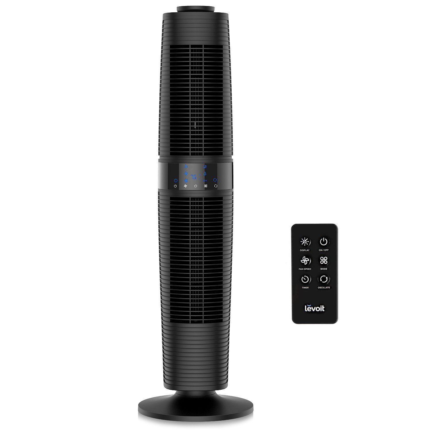 Brandclub - LEVOIT Tower Fan Oscillating with Remote, Whole Room ...