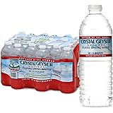 CRYSTAL GEYSER BOTTLED WATER NATURAL ALPINE SPRING 16.9 oz BOTTLES 24 PACK: Amazon.com: Grocery ...
