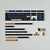 Sumgsn 163 Keys Double Shot Keycaps Cherry Profile Blue Samurai Keycaps ...