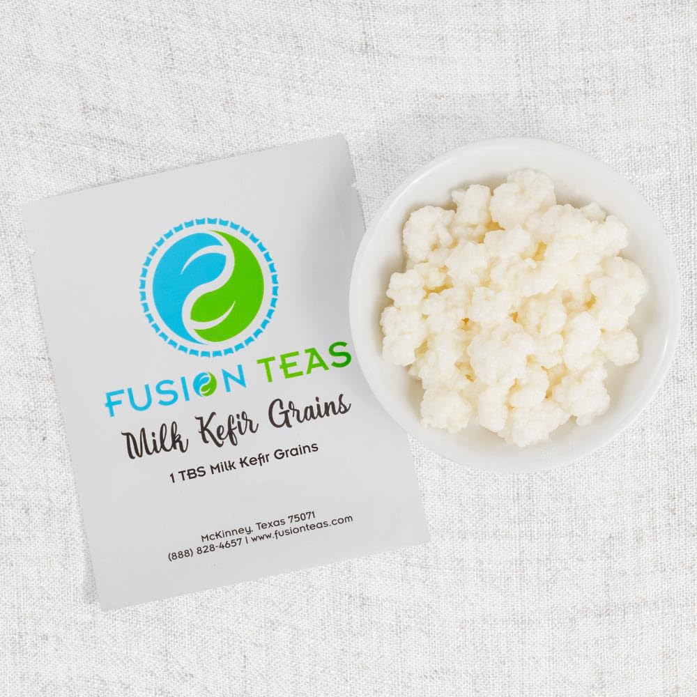 1 TBSP Milk Kefir Grains And EBook "Milk Kefir Unleashed By Thomas ...