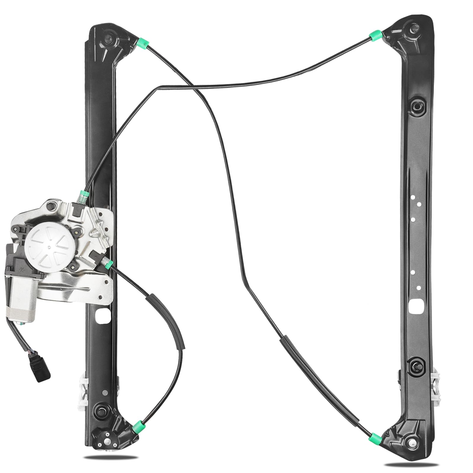 Front Passenger Side Power Window Regulator with Motor Replacement for BMW X5 E53 Sport Utility ...