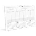 Amazon.com : Bliss Collections Minimalist Weekly Planner Tear Off Pad ...