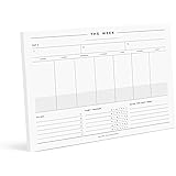 Amazon.com : Bliss Collections Weekly Planner Tear Off Pad, 50 Undated ...